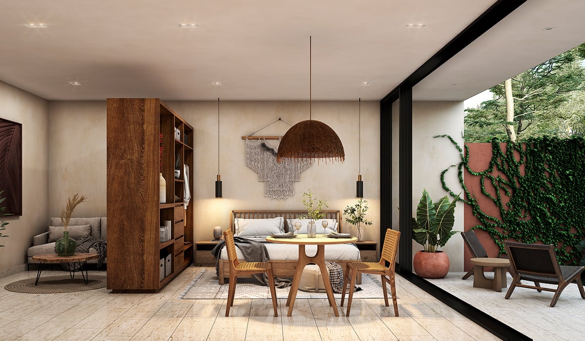 How do lock-off apartments work and what are their benefits?